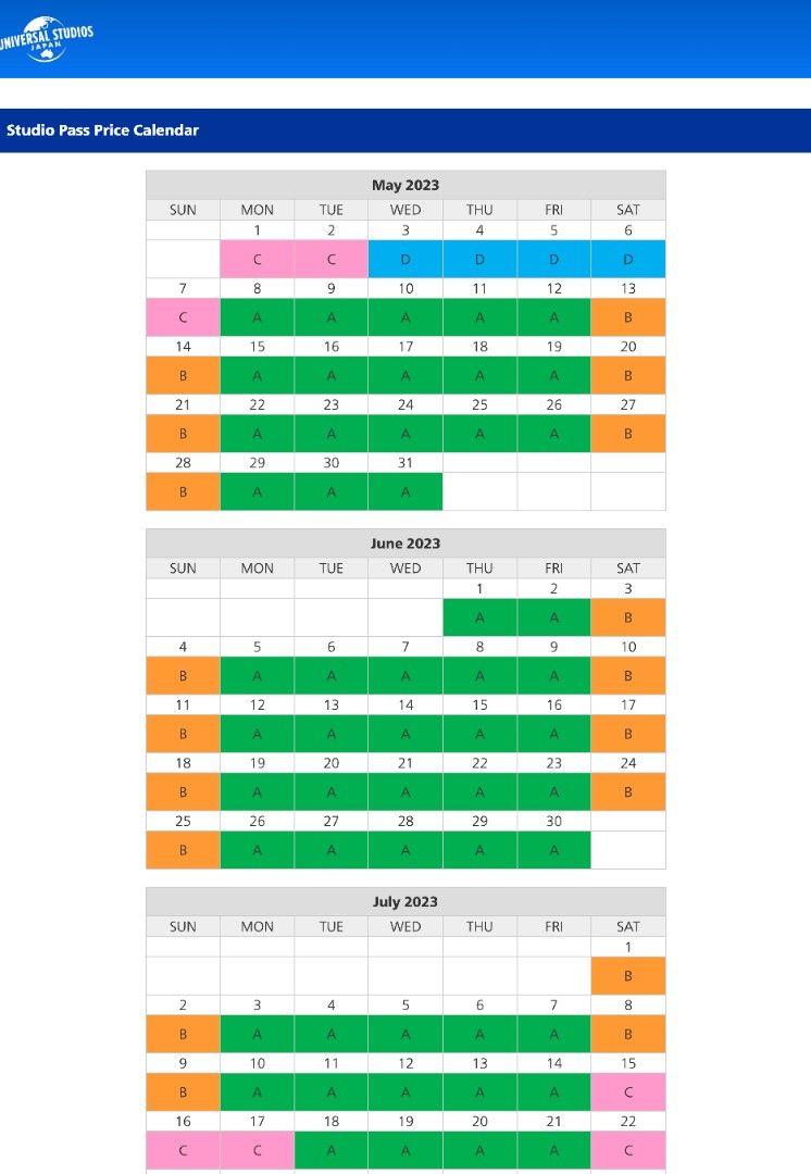 1 x USJ 1-DAY ADULT PASS, Type A pass, May - July, Tickets & Vouchers ...