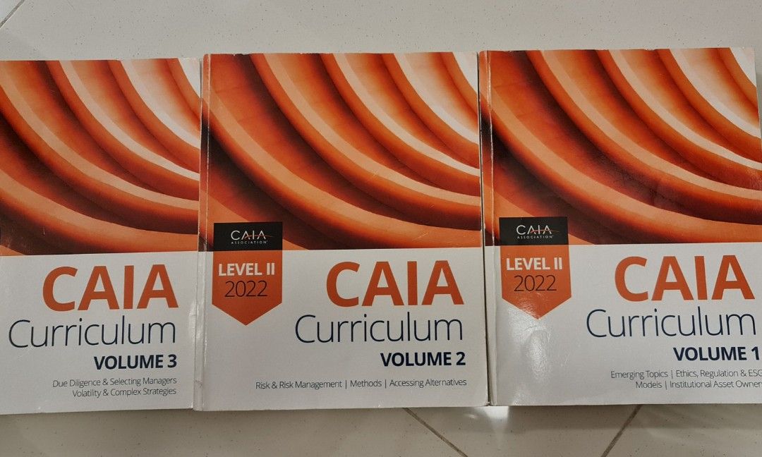 2022 CAIA Level 2 exam book, Hobbies & Toys, Books & Magazines ...
