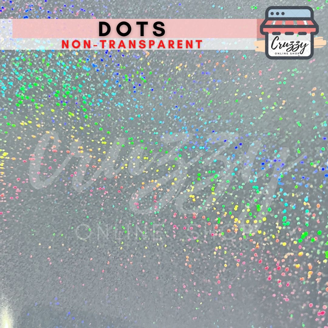 20 Sheets A4 Printable Holographic Vinyl Sticker Waterproof for INKJET ...