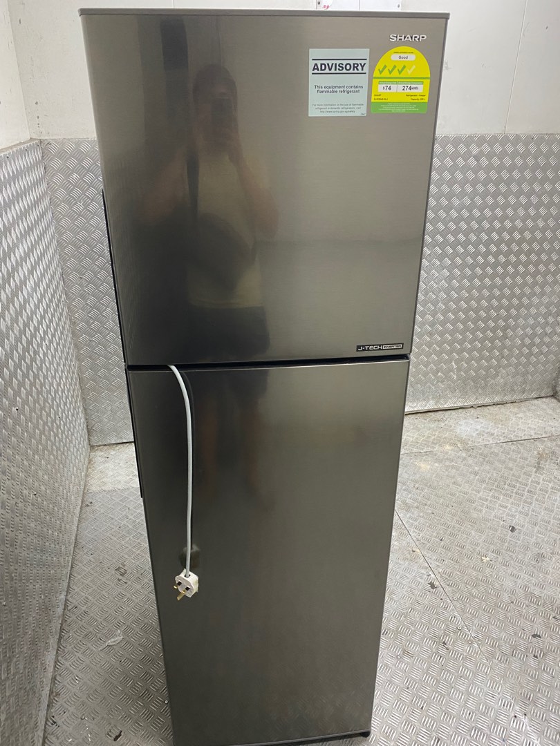 255l sharp fridge / refrigerator, TV & Home Appliances, Kitchen ...