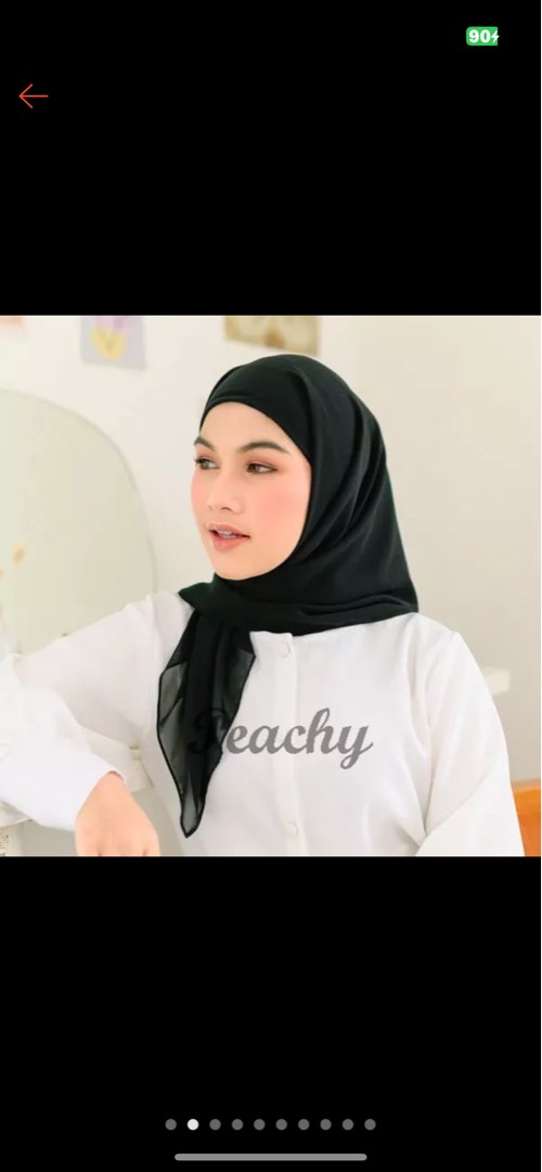 2 in 1 instant square hijab, Women's Fashion, Muslimah Fashion, Hijabs ...