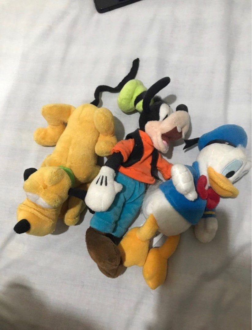3 Boneka Disney Original Original Bisa Nego Donald duck - Pluto san ...