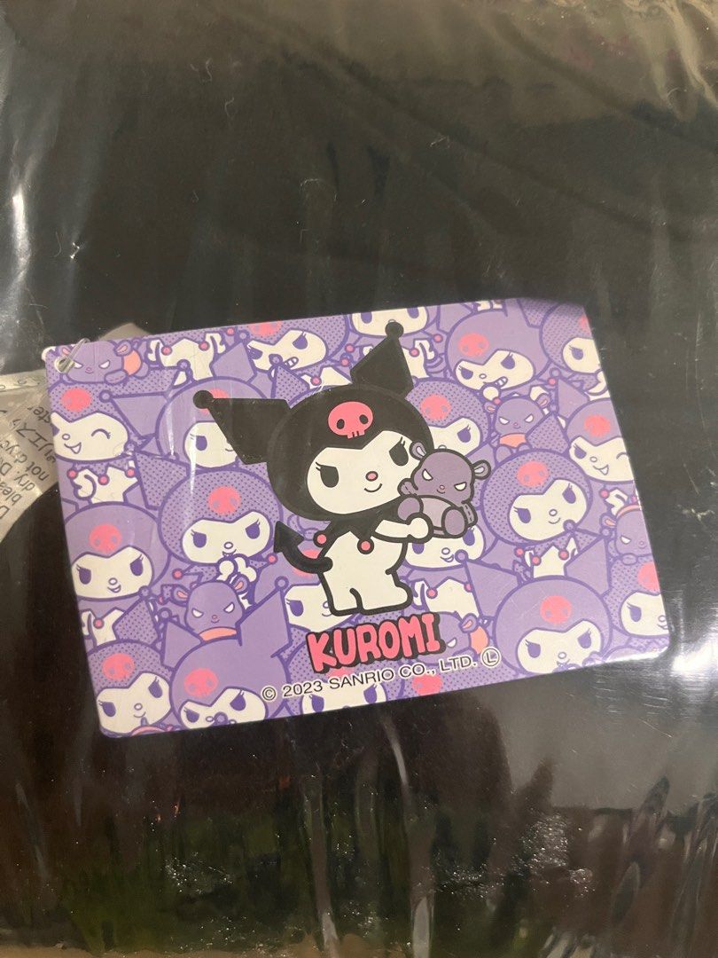 50CM SUPER HUGE Kuromi Skull Head Shiny Sparkling Dome m giga zakka ...