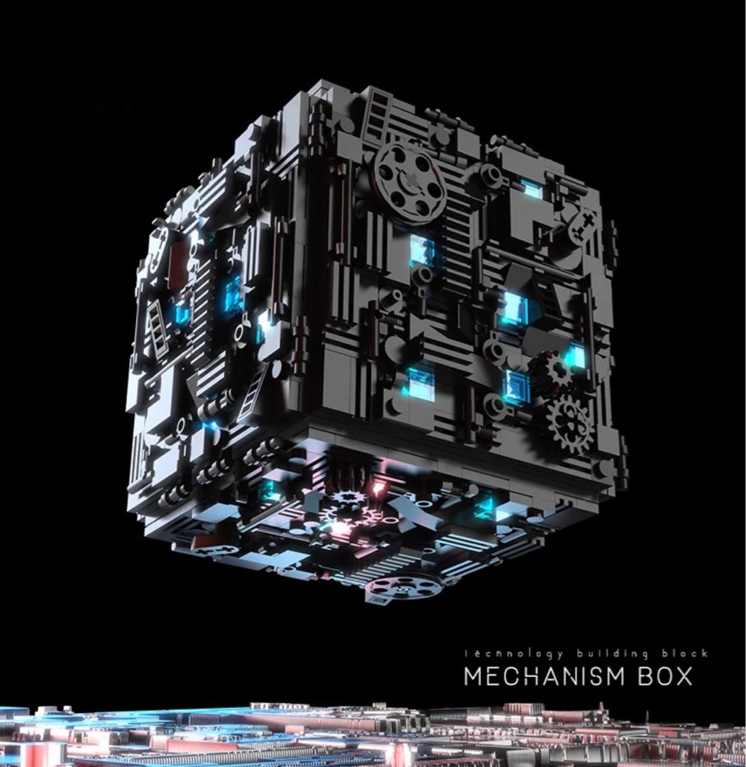 7th Generation Mechanism Decryption Building Blocks Puzzle Box with ...