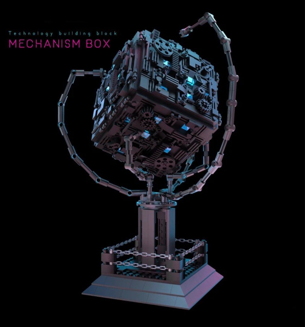 7th Generation Mechanism Decryption Building Blocks Puzzle Box with ...