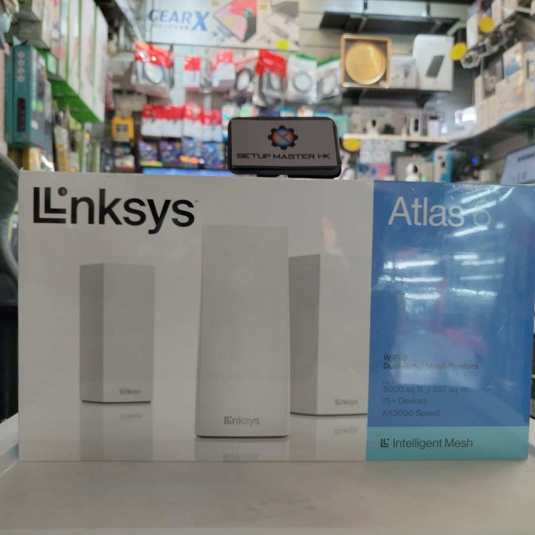 ＜荃灣門市現貨＞全新行貨 LINKSYS MX2002 AX3000 雙頻 WIFI6 路由器三件裝, 電腦＆科技, 電腦周邊及配件 ...