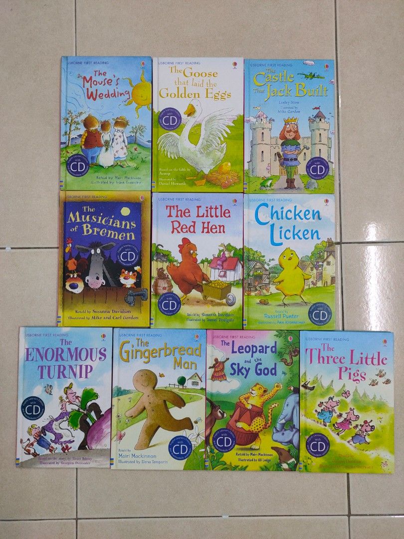 [ Usborne First Reading : Level 3 + CD ] Various Titles (Children's ...