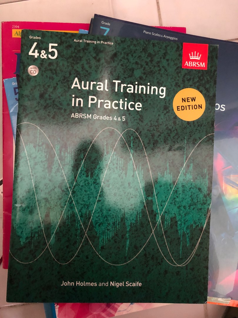 ABRSM Grade 4&5 Aural Training Book, Hobbies & Toys, Books & Magazines, Textbooks on Carousell