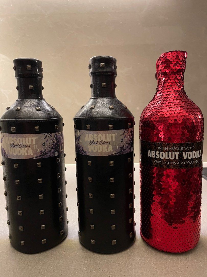 Absolut Vodka 1 liter , Food & Drinks, Alcoholic Beverages on Carousell