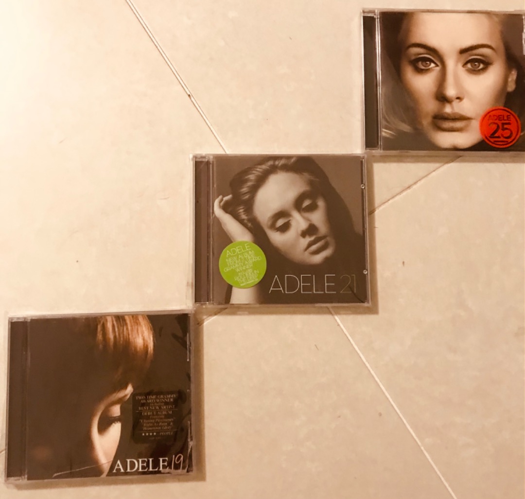 Adele cd albums, Audio, Other Audio Equipment on Carousell