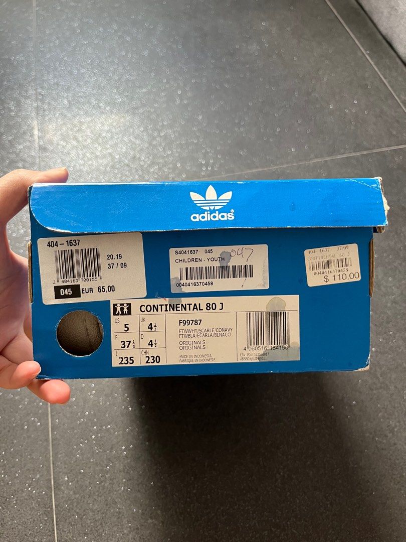 Adidas Continentals, Women's Fashion, Footwear, Sneakers on Carousell