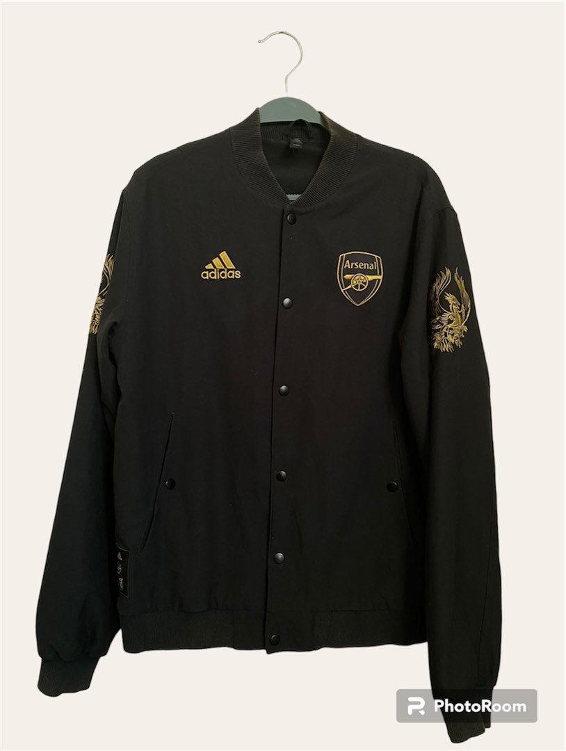 Adidas x Arsenal Rare Bomber Jacket, Men's Fashion, Tops & Sets ...