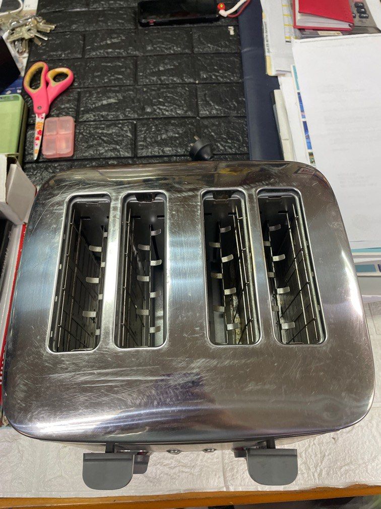 Anko 4 Slice Wooden Design Bread Toaster Oven, TV & Home Appliances ...