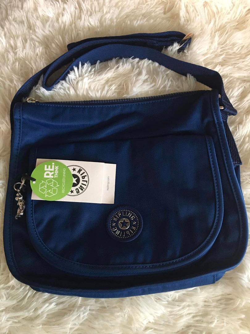 AUTHENTIC! Kipling Renia Admiral Blue on Carousell