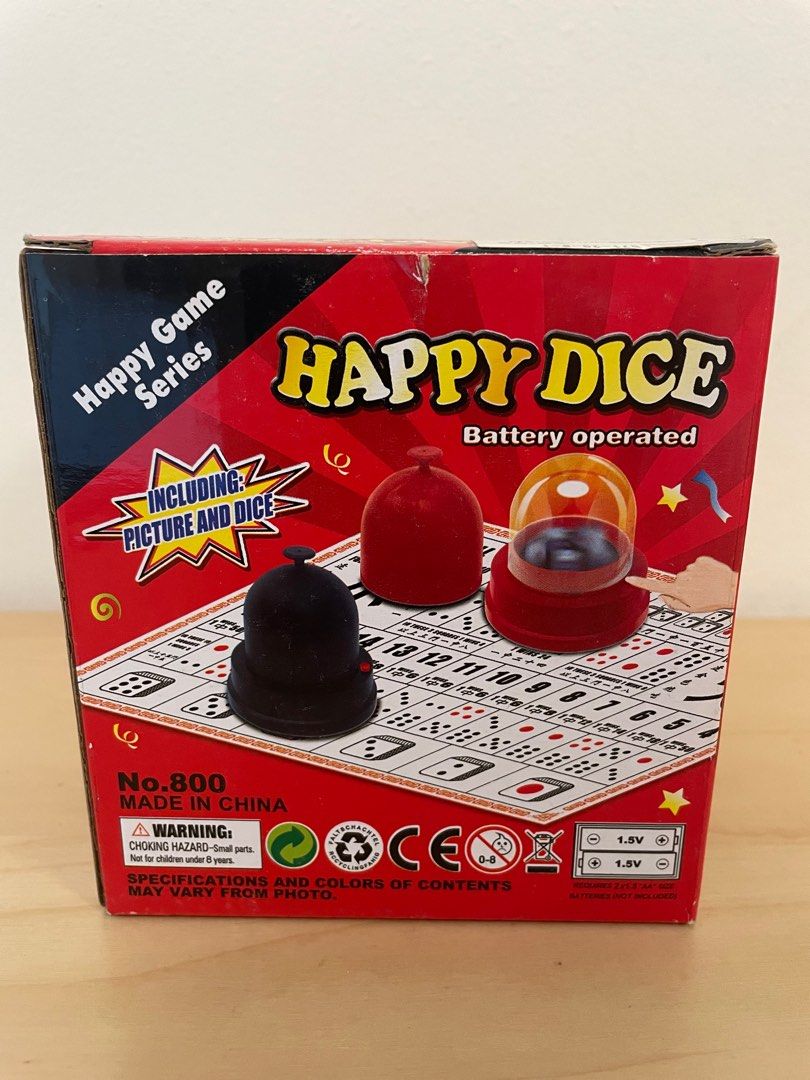 Automatic dice shaker, Hobbies & Toys, Toys & Games on Carousell