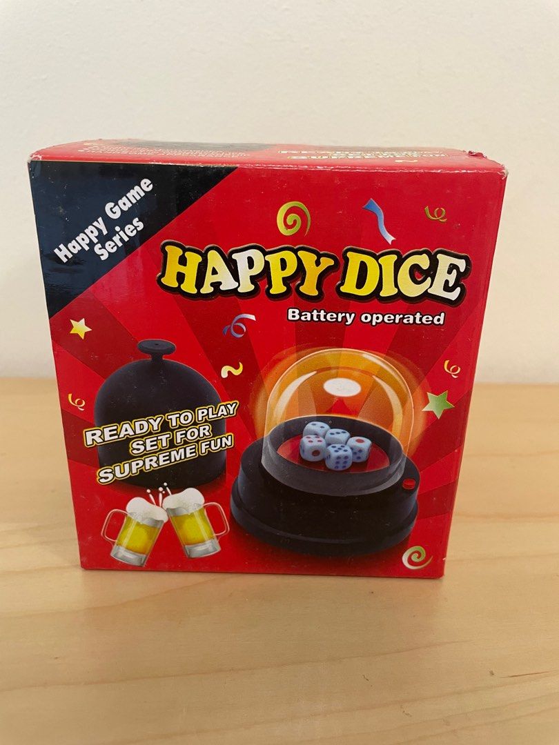 Automatic dice shaker, Hobbies & Toys, Toys & Games on Carousell
