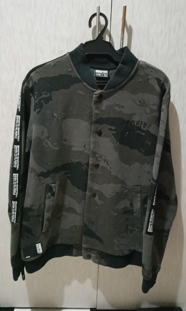 Bad Five Camouflage Jacket on Carousell