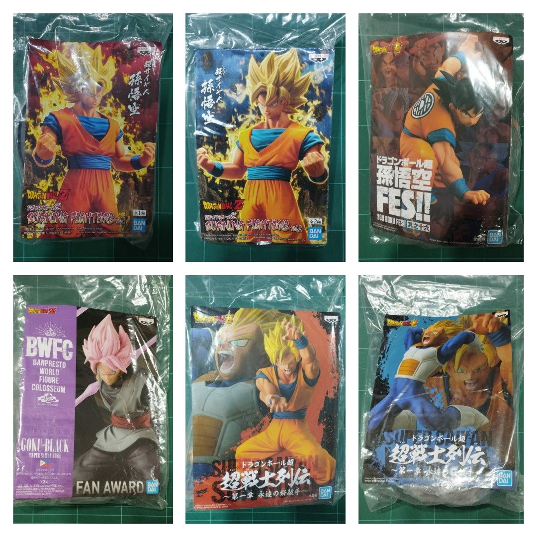 Banpresto Dragon Ball Z Dragon Ball Super Figures Hobbies And Toys