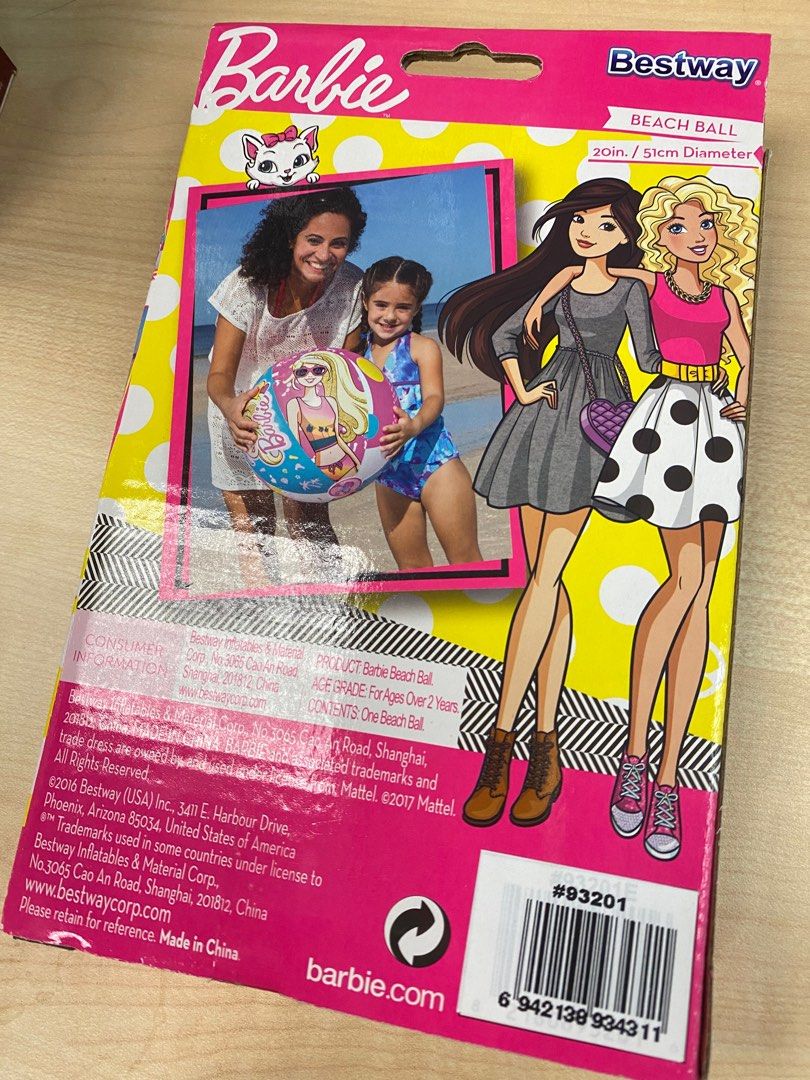 Barbie Beach Ball, Hobbies & Toys, Toys & Games on Carousell