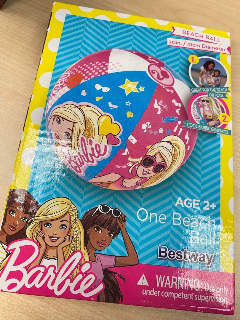 Barbie Beach Ball, Hobbies & Toys, Toys & Games on Carousell