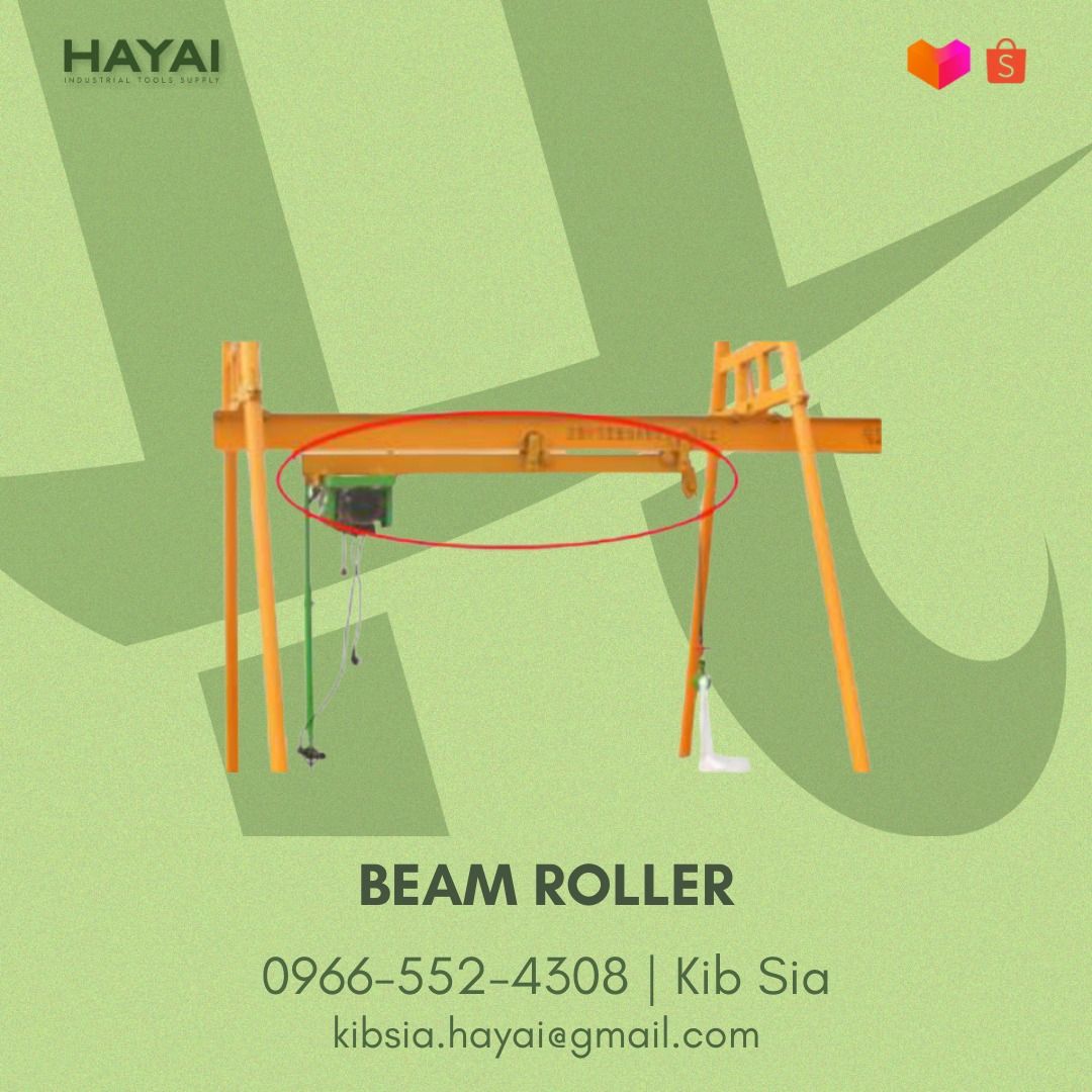 Beam Roller, Commercial & Industrial, Industrial Equipment on Carousell