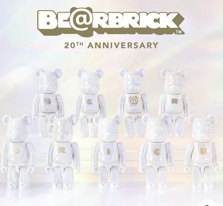 Bearbrick Medicom Basic Letter Alphabets set complete bear brick series 42 Be@rbrick Sealed in ...