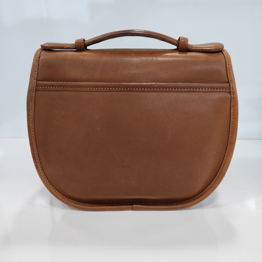 Beautiful Vintage COACH Original PLAZA Bag 9860 TABAC - VERY RARE ...