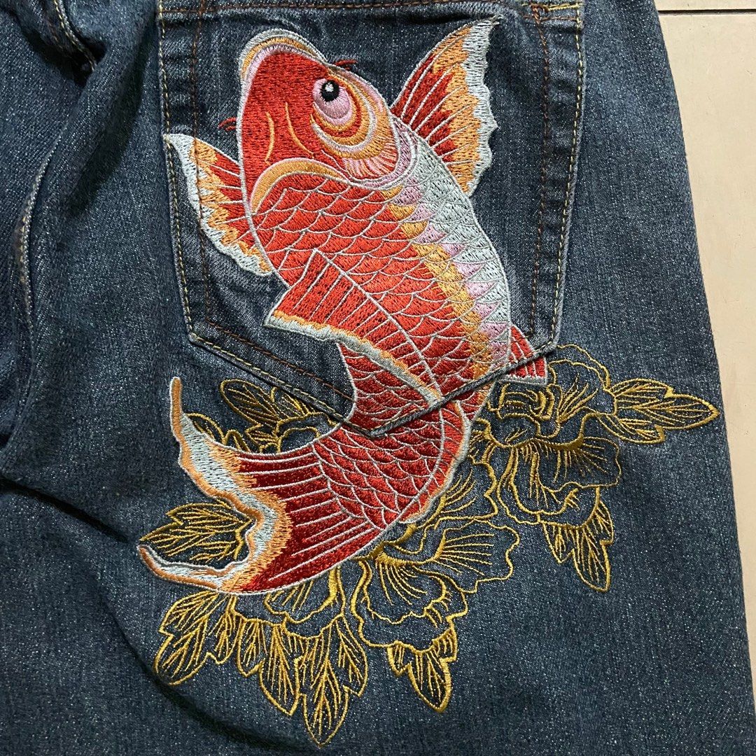 Big Train Koi fish Pants on Carousell