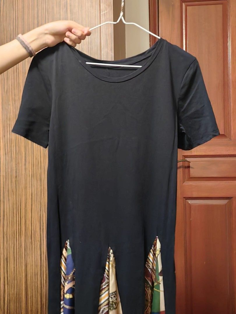 Black Dress (bottom has pattens in a uniform triangular pattern), Women ...