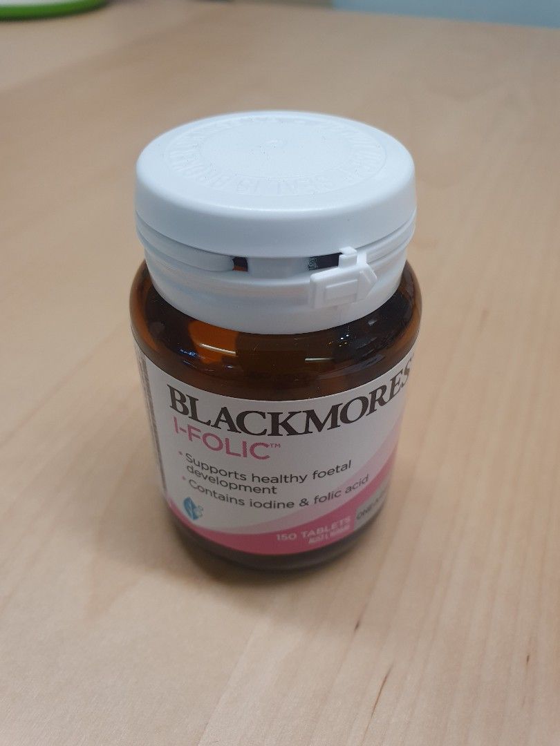 Blackmores Folic Acid, Health & Nutrition, Health Supplements, Vitamins & Supplements on Carousell