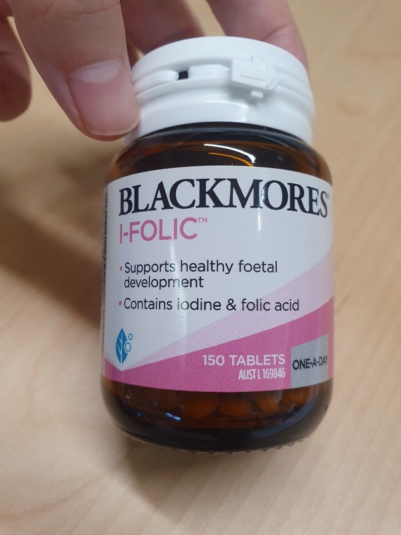 Blackmores Folic Acid, Health & Nutrition, Health Supplements, Vitamins & Supplements on Carousell