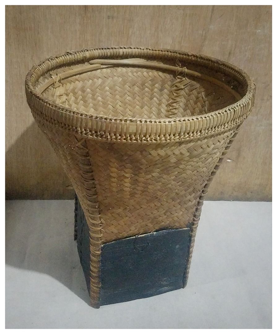Boboko Anyaman Bambu Kuno Asal Jawa Barat on Carousell