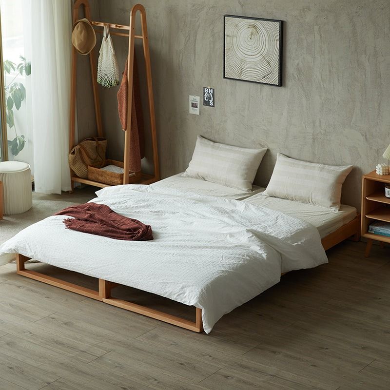 BOOTH SHER ON Scandinavian Japanese Solid Wood Stackable Sofa Bed ...