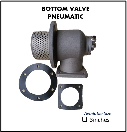 Bottom Valve Emergency Valve 3" Pneumatic, Commercial & Industrial ...