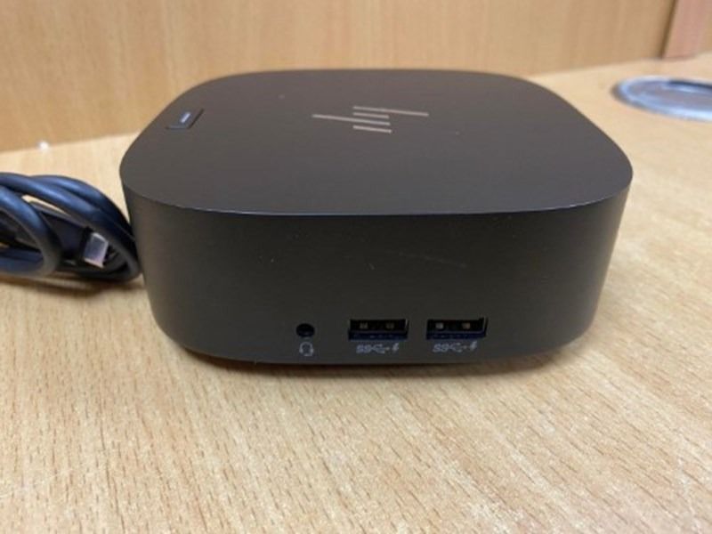 Brand New HP Stylish Docking Station HP HSN-IX02 - HP USB-C Dock Docking Station Kit With 120W ...