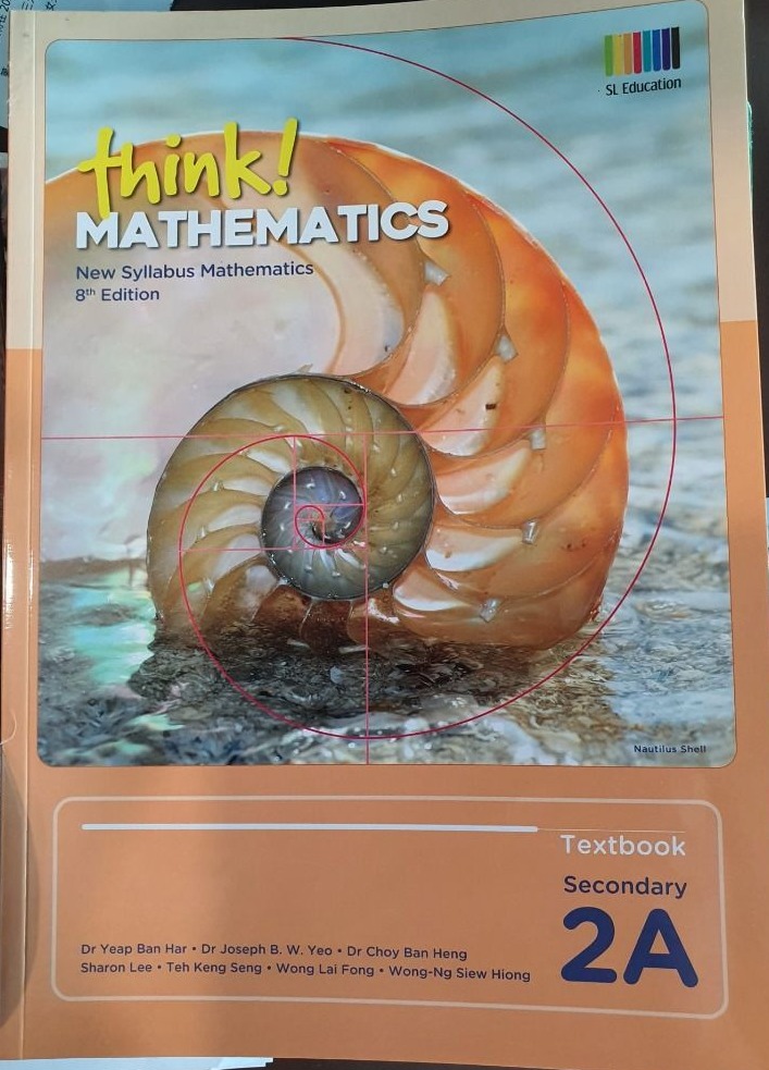 Brand New! think! Mathematics Textbook. New Syllabus Mathematics 8th ...