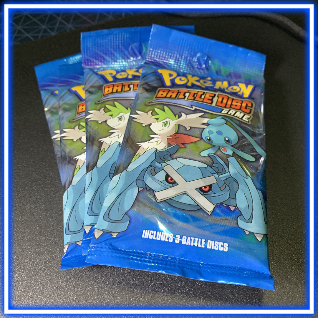 (Brand New) Vintage Pokemon Battle Disc Game Booster Pack, Hobbies ...