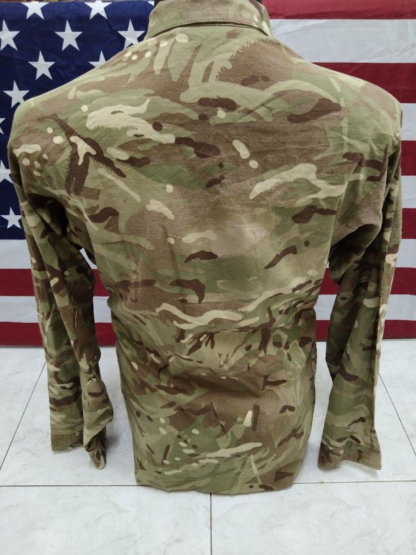 British Army Warm Weather MTP [Multi-Terrain Pattern], Combat Jacket 2 ...