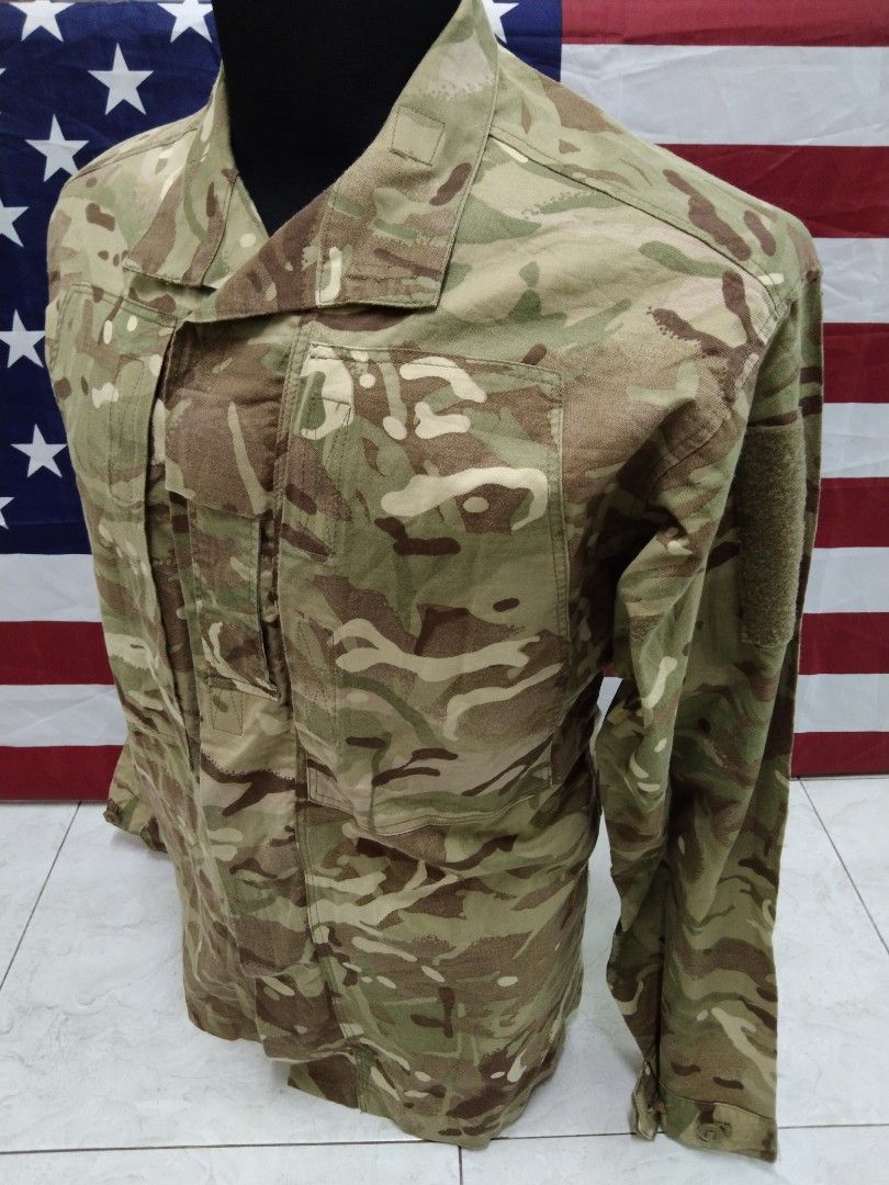 British Army Warm Weather MTP [Multi-Terrain Pattern], Combat Jacket 2 ...