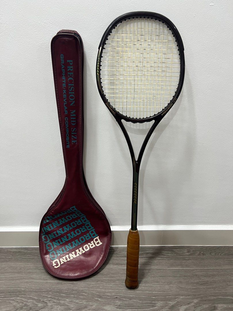 Browning Precision Mid Size Graphite/Kevlar Composite Squash Racket ...