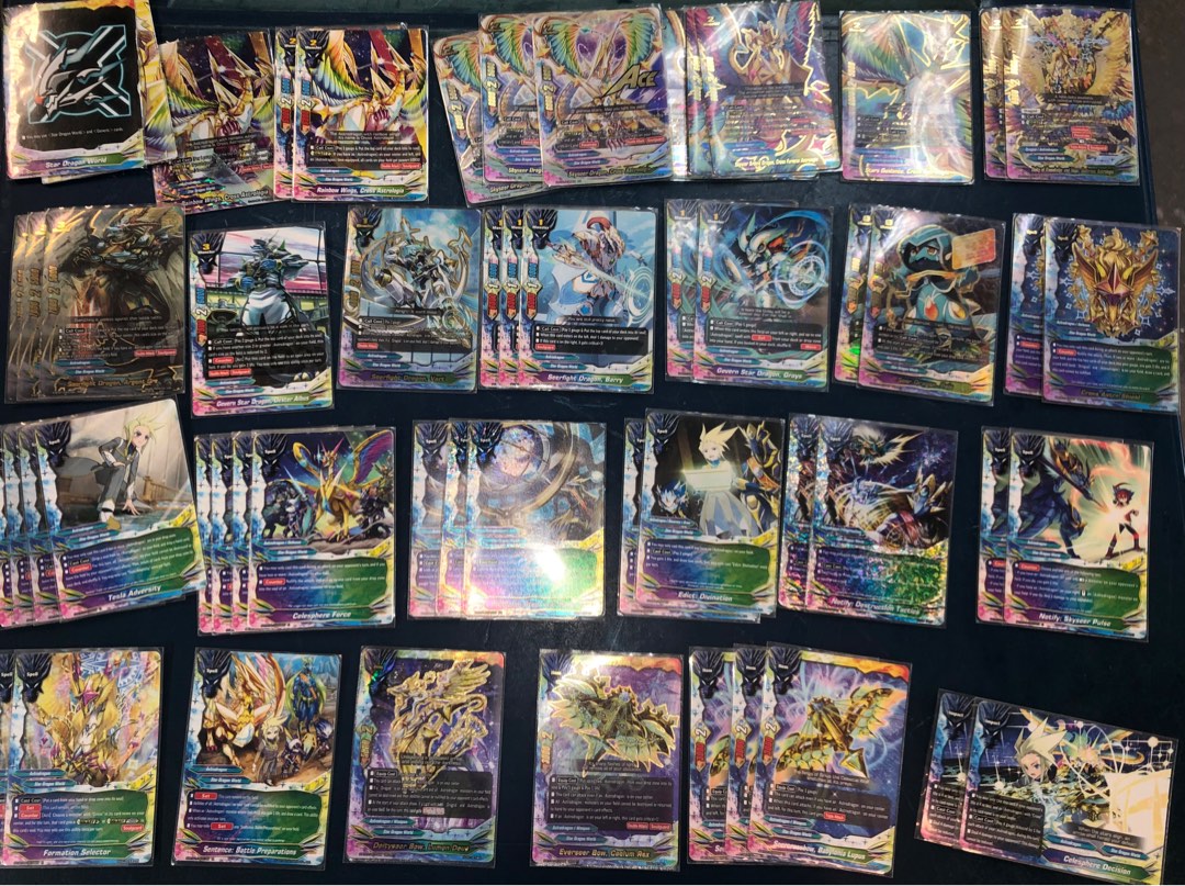 Buddyfight astrodragon deck, Hobbies & Toys, Toys & Games on Carousell