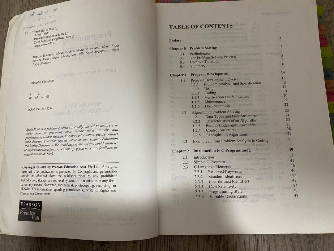 C Programming Textbook Hobbies And Toys Books And Magazines Textbooks On