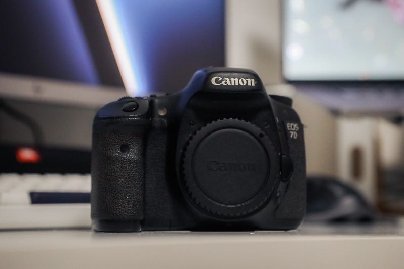 Canon EOS 7D body only, Photography, Cameras on Carousell