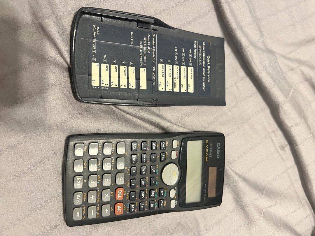 Casio fx-991MS calculator, Computers & Tech, Office & Business ...
