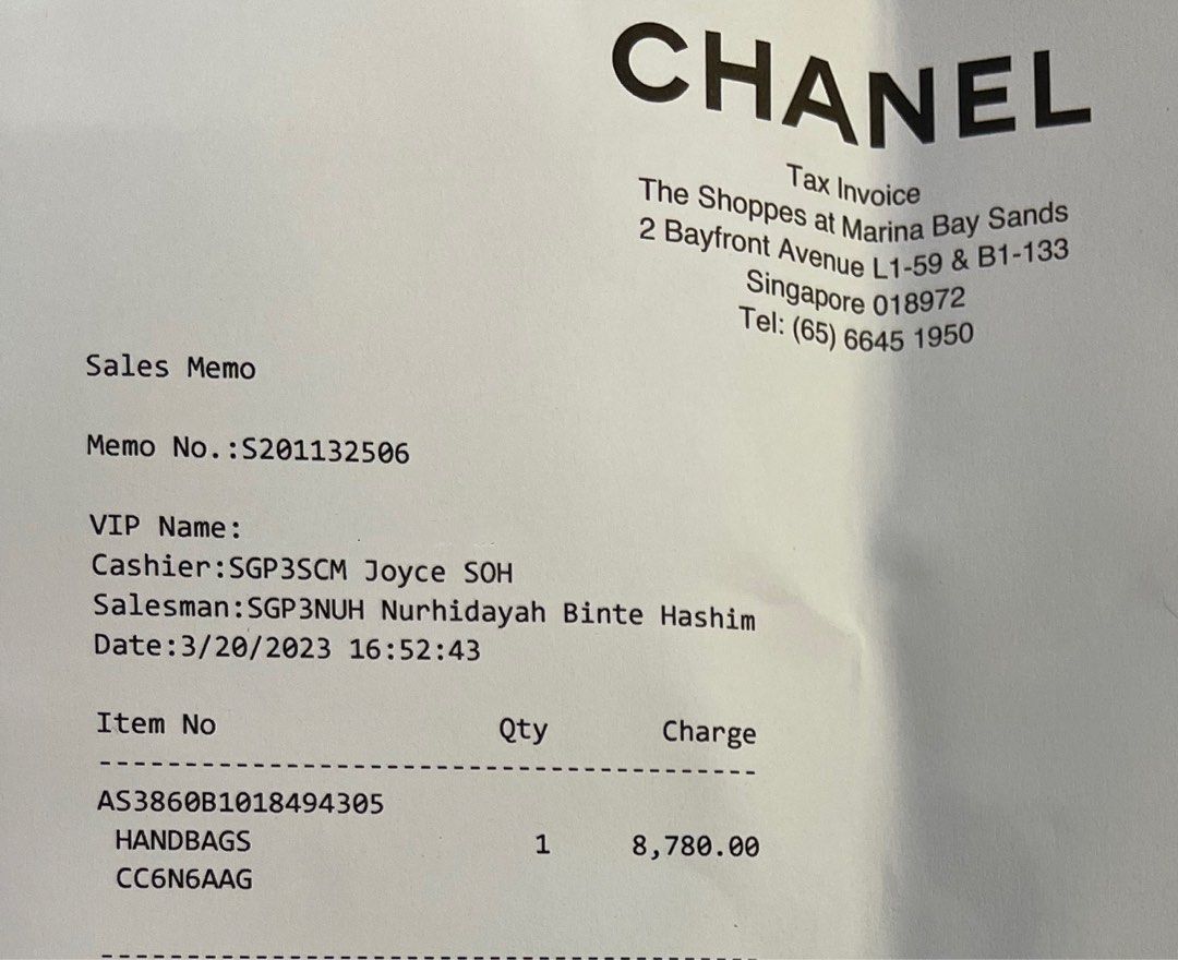 Chanel Duma backpack fullset new receipt March 2023, Luxury, Bags ...
