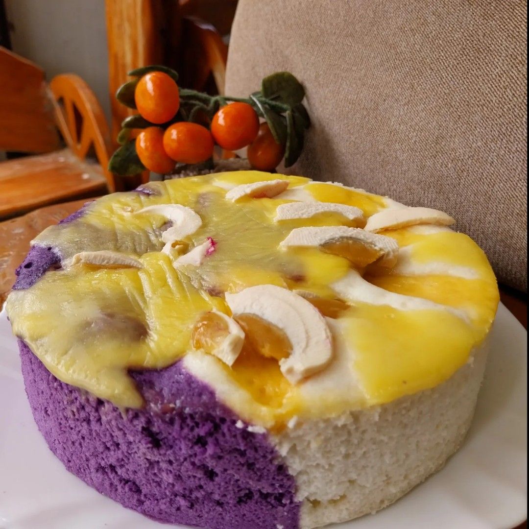 Cheesy Puto Cake, Food & Drinks, Homemade Bakes on Carousell