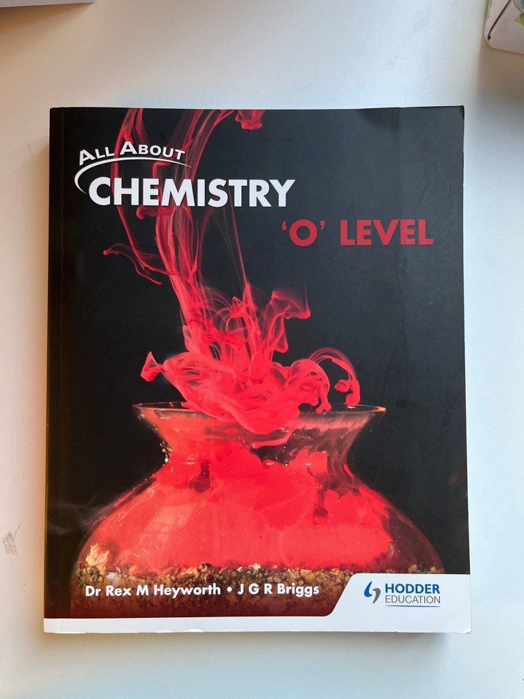 Chemistry O level Textbook NEW SYLLABUS, Hobbies & Toys, Books ...