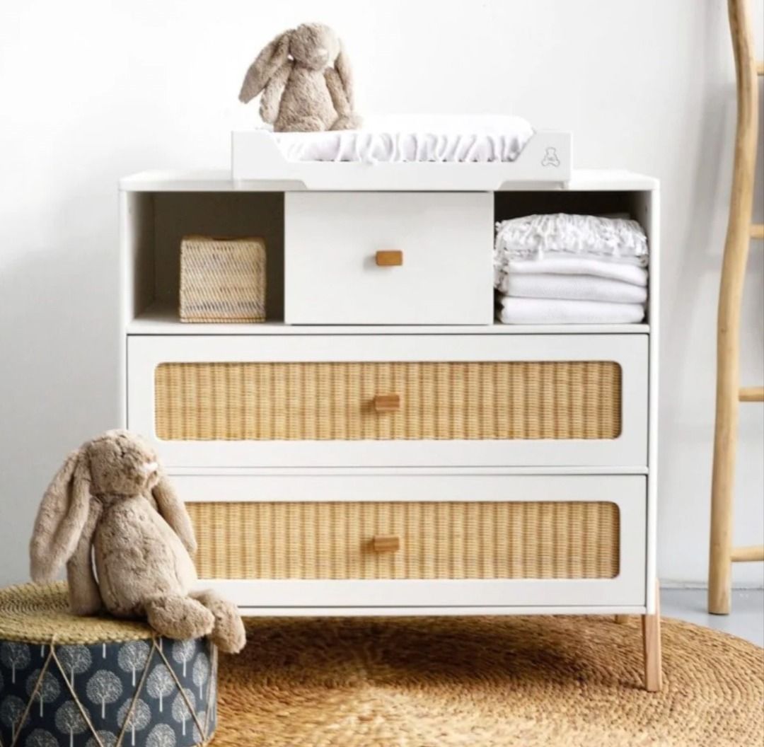 Chest of Drawer + Changing box Island Living, Babies & Kids, Baby ...