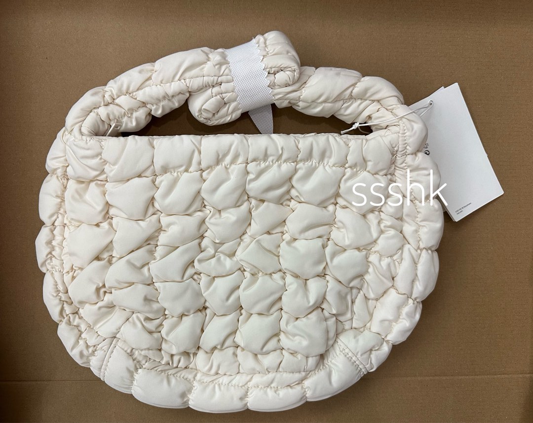 ON Hand Jennie COS Mini Quilted Bag (Cream White) on Carousell