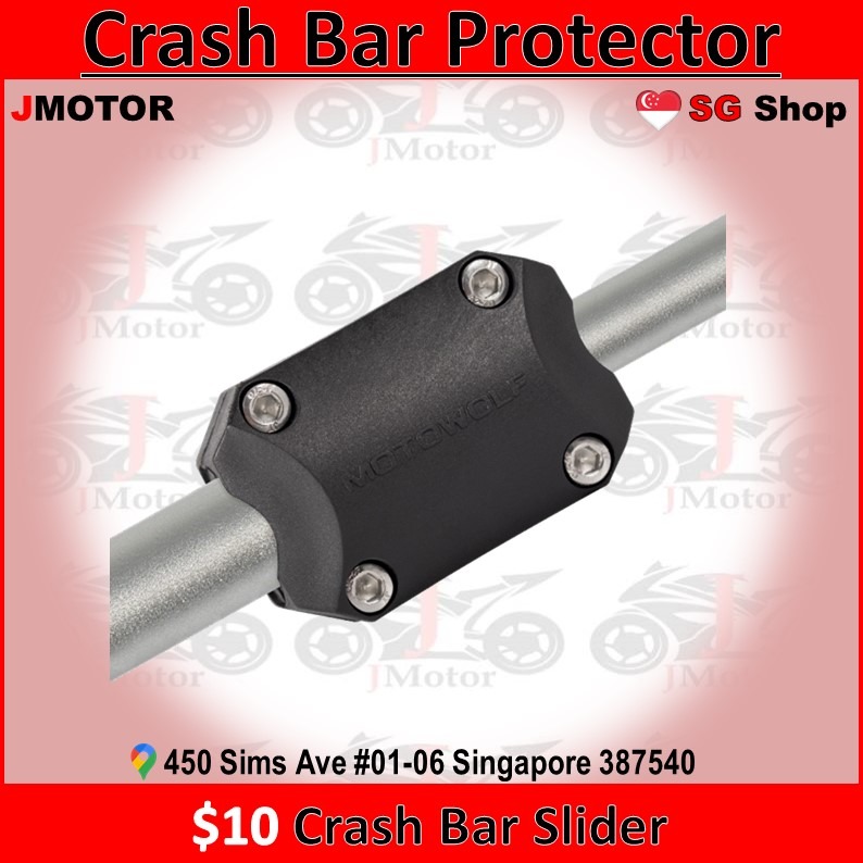 Crash Bar Protector, Motorcycles, Motorcycle Accessories on Carousell